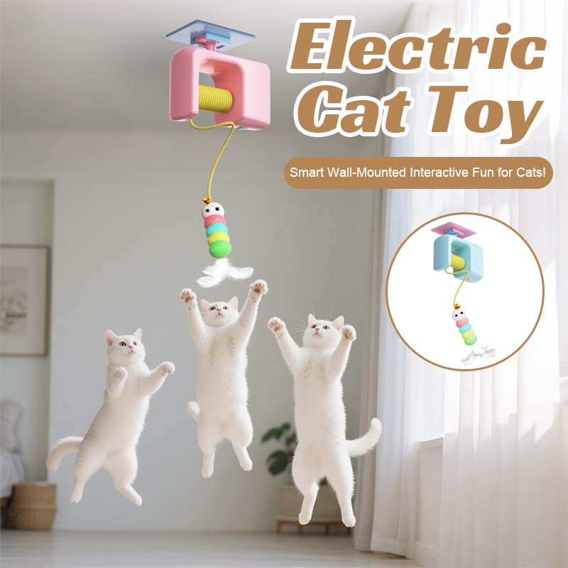 🎯 Electric Cat Toy – Smart Wall-Mounted Interactive Fun for Cats ...